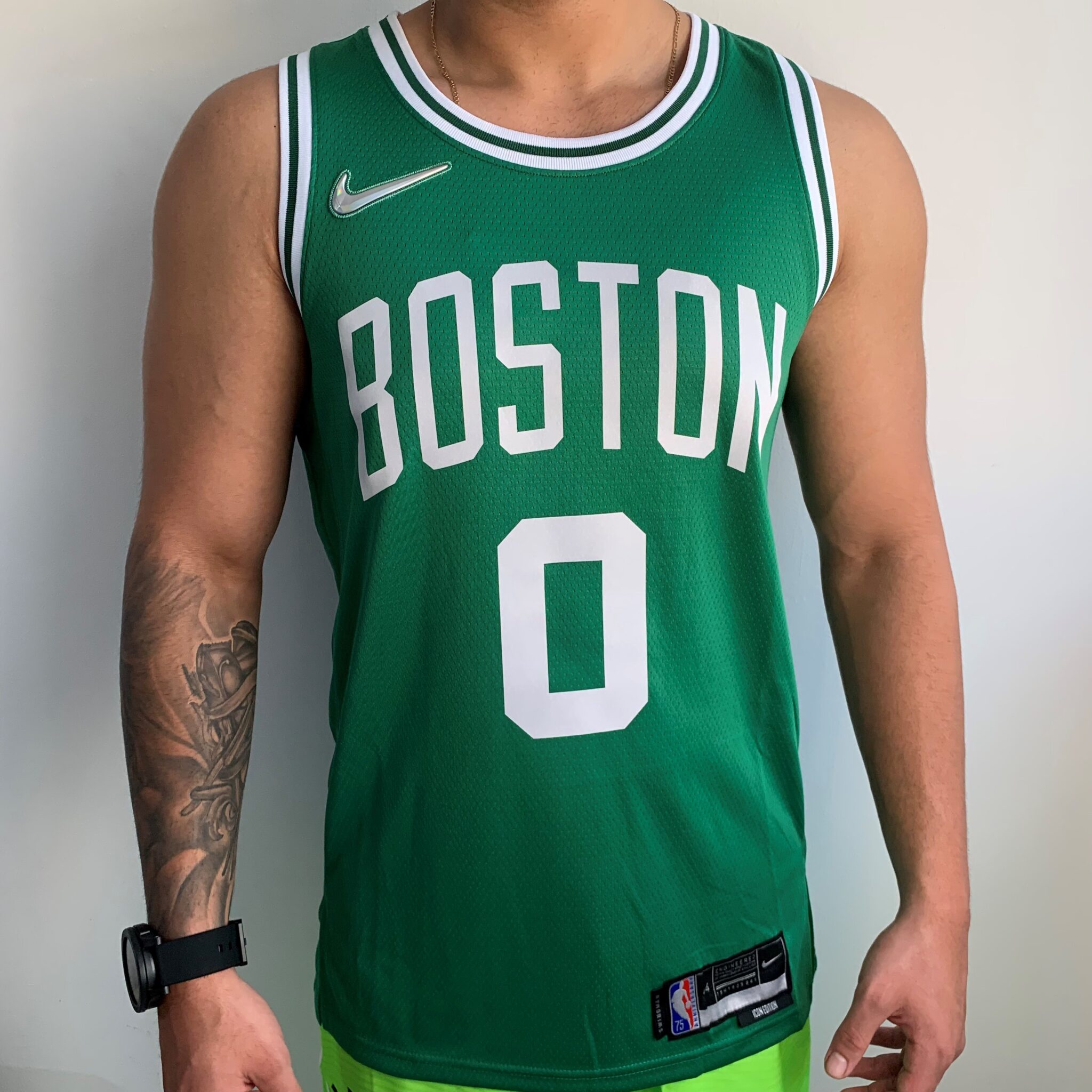Camiseta Regata Basquete NBA Boston Celtics 0 Jayson Tatum Icon Edition ...